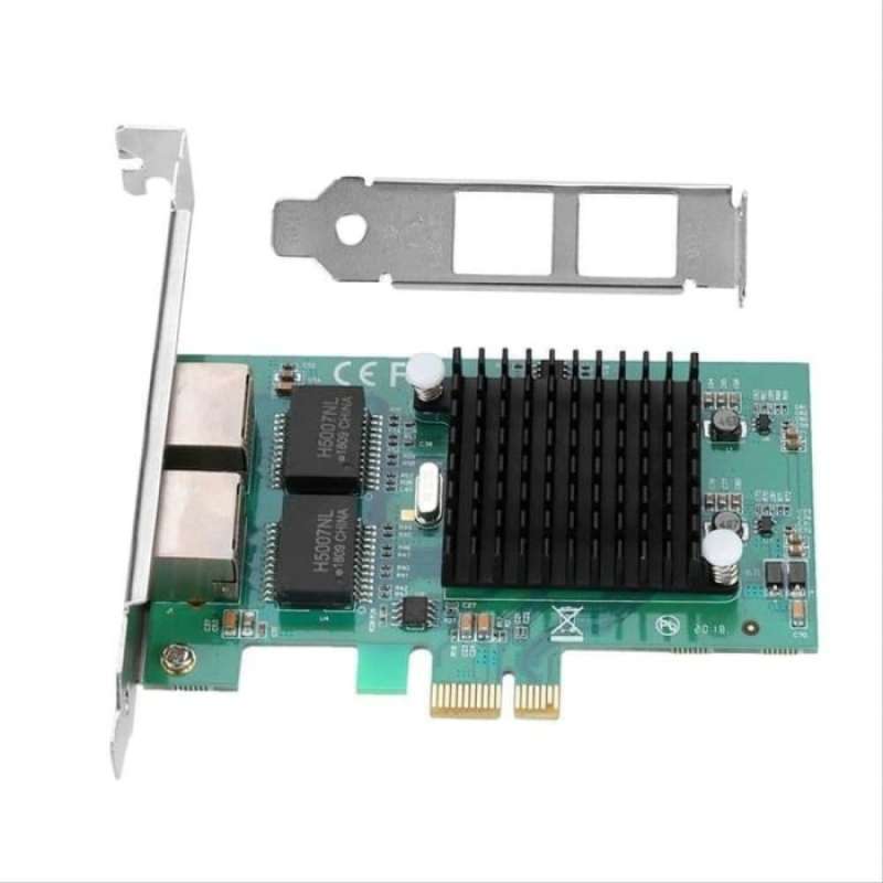Promo Lan Card Intel 1000 Dual 2 Port Gigabit Pci Express Pcie X1 82576 Diskon 9% Di Seller ...