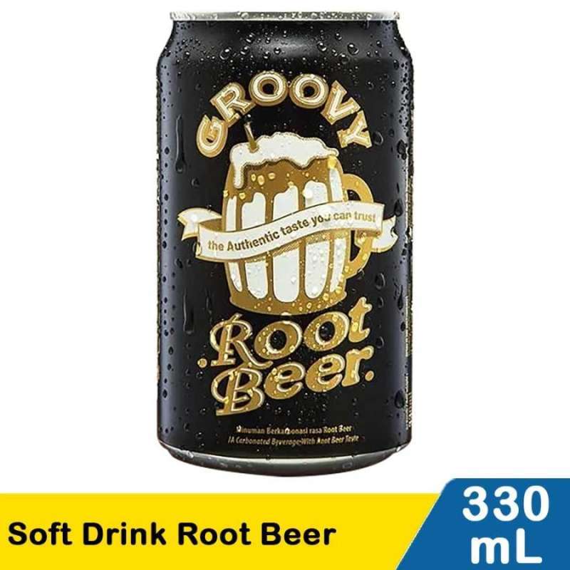 Jual Groovy Root Beer Kaleng 330ml x 1 , Minuman Bersoda Di Seller Toko ...