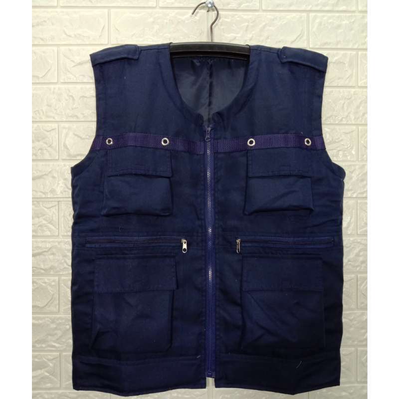 Jual [GROSIR] Rompi lapangan /rompi outdoor /rompi proyek kekinian ...