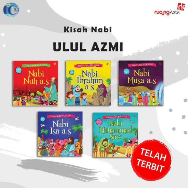 Jual Cerita Anak : Kisah Nabi Ulul Azmi Full Warna - Nuh A.s di Seller ...
