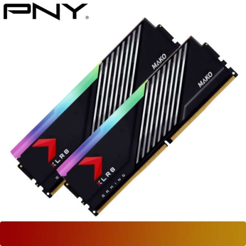 Jual PNY XLR8 DDR5 6000MHz CL40 MAKO RGB 32GB (2x16GB) di Seller Nano ...