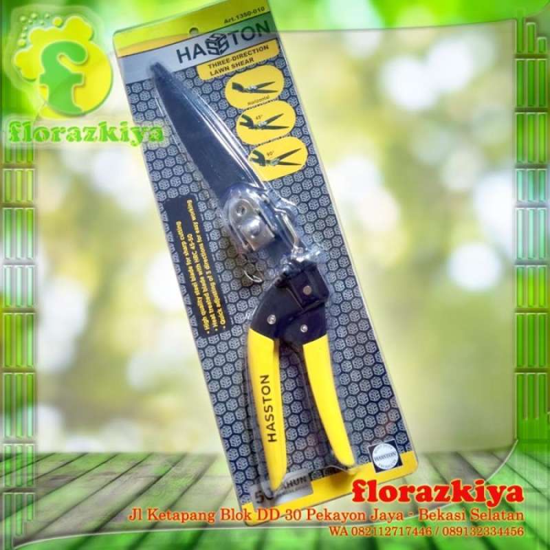 Promo Gunting Potong Rumput Haston Three Direction Lawn Shear Material ...