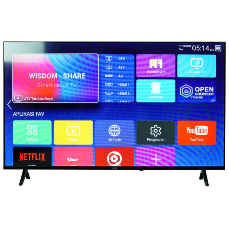 Promo Advance Android Tv Led 43 Inch Adv-4301a Pro Smart Tv Digital ...