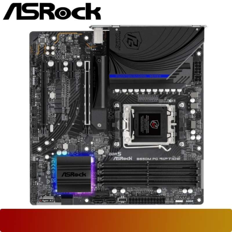 Jual Asrock B650m Pg Riptide | Motherboard Amd B650 Ryzen Am5 Di Seller ...