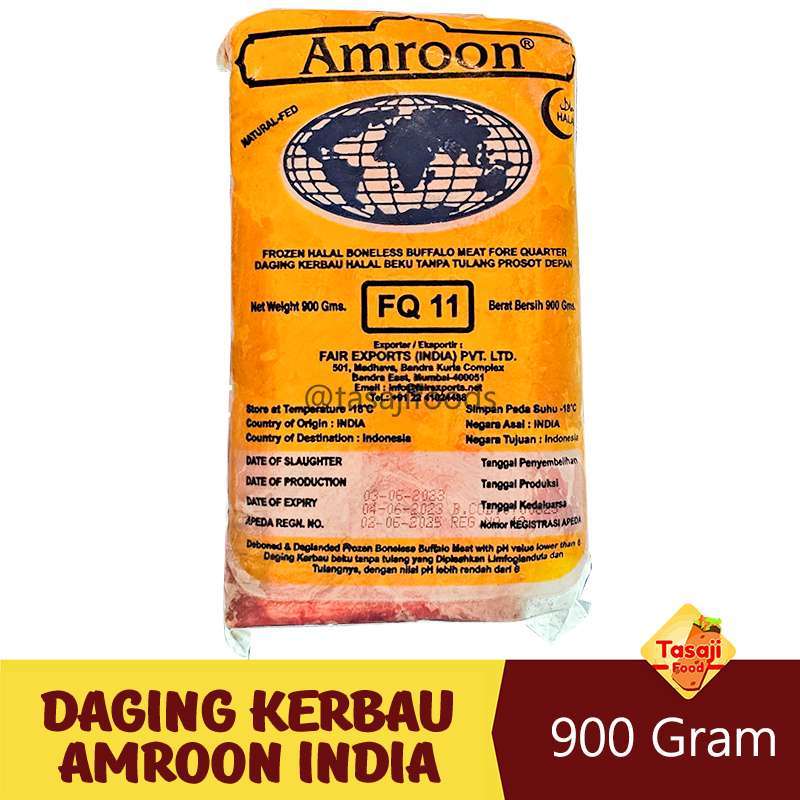 Jual Daging Kerbau Amroon India Beku 900 gram di Seller Tasaji Food ...