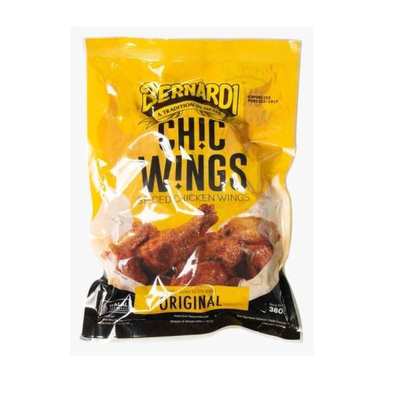Jual Bernardi Original Spicy Chicken Wings 380g Di Seller Foodmart ...