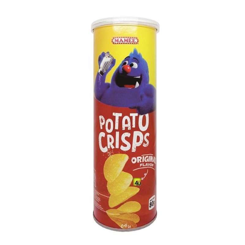 Promo Mamee Monster Potato Crisps Orgnl 80gr Diskon 22% Di Seller ...