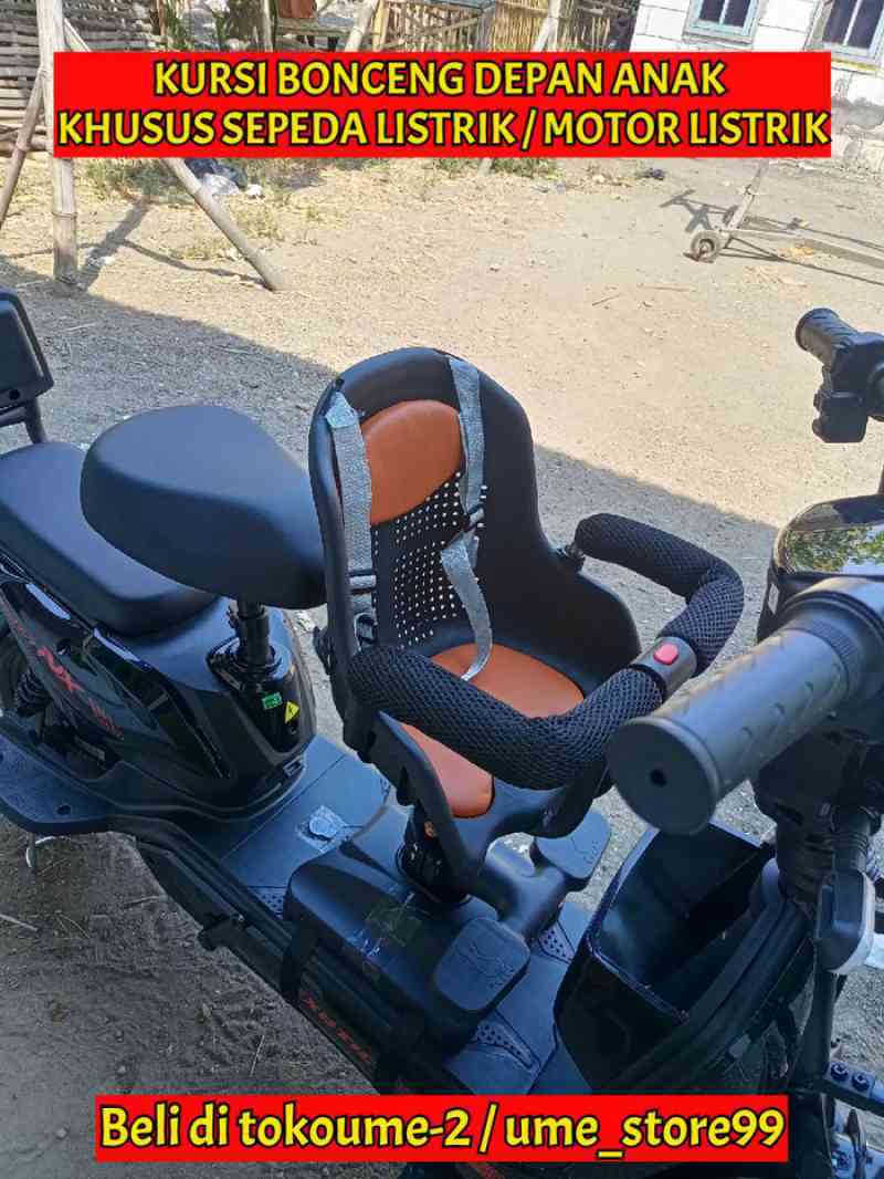 Promo Baru Kursi Anak Bonceng Depan Motor Matic Motor Listrik Sepeda ...