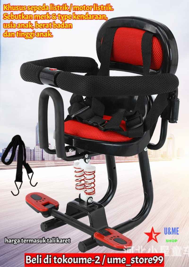 Promo Baru Kursi Anak Bonceng Depan Motor Matic Motor Listrik Sepeda ...
