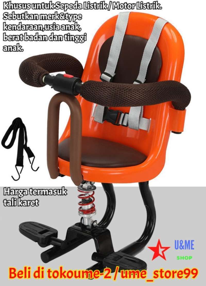 Promo Baru Kursi Anak Bonceng Depan Motor Matic Motor Listrik Sepeda ...