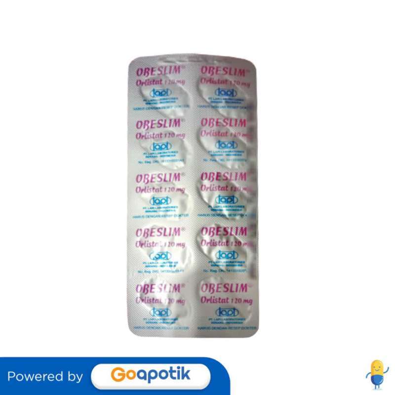 Jual Obeslim 120 Mg Strip 10 Kapsul Di Seller Apotek Anugrah Bsd ...