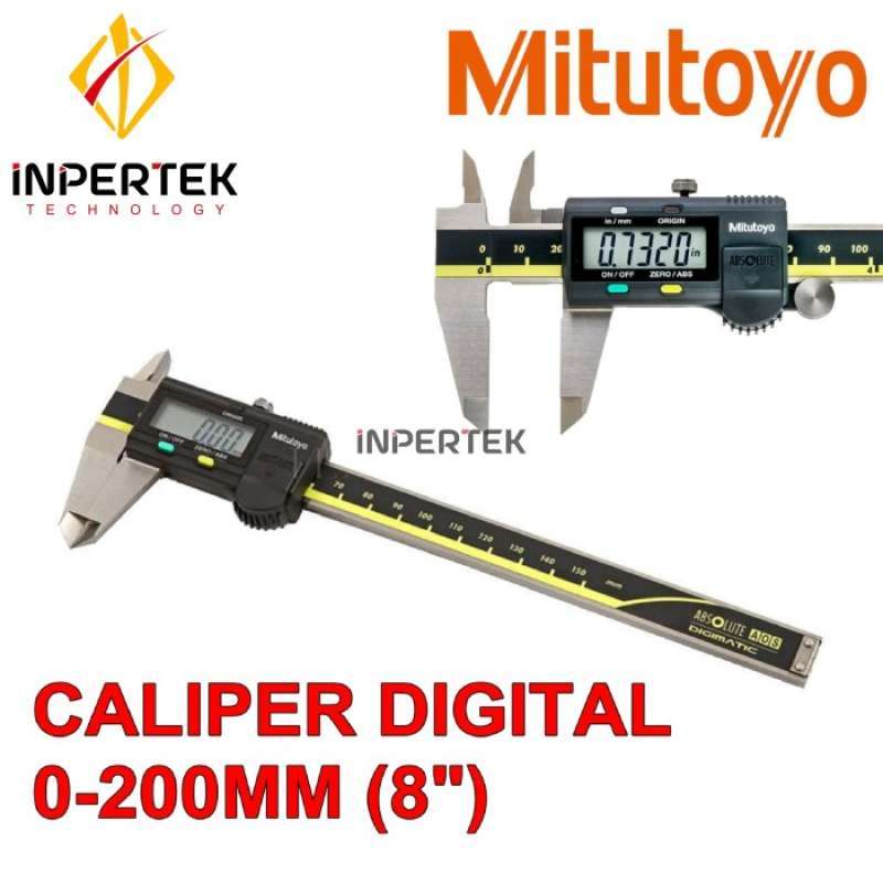 Jual Vernier Digital Caliper 200 Mm Mitutoyo 500 197 30 Sigmat 8 Inch Jangka Sorong 0 200mm Di Seller Inpertek Ciantra Kab. Bekasi Blibli