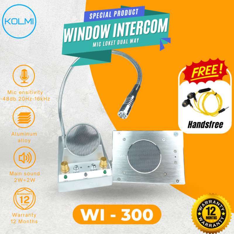 Jual Retekess Dual Way Window Counter Intercom - Mic Loket 2 Arah Tw ...