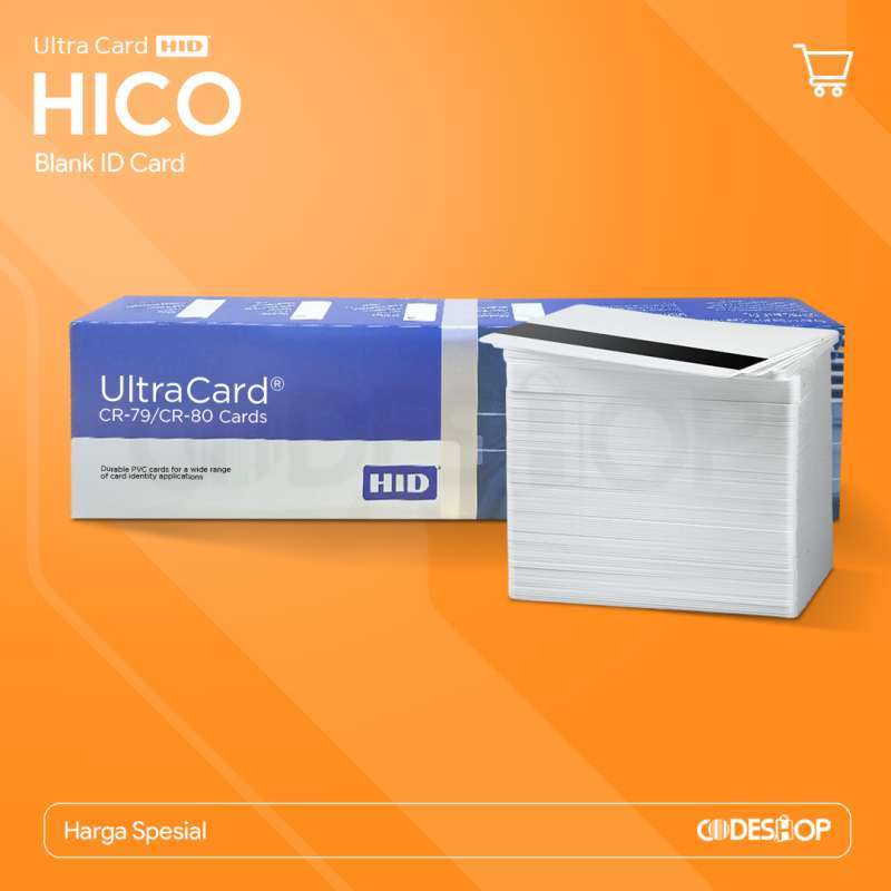 Jual Kartu Magnetik Blank Card HID Ultracard HICO PVC PN: 81751 di ...
