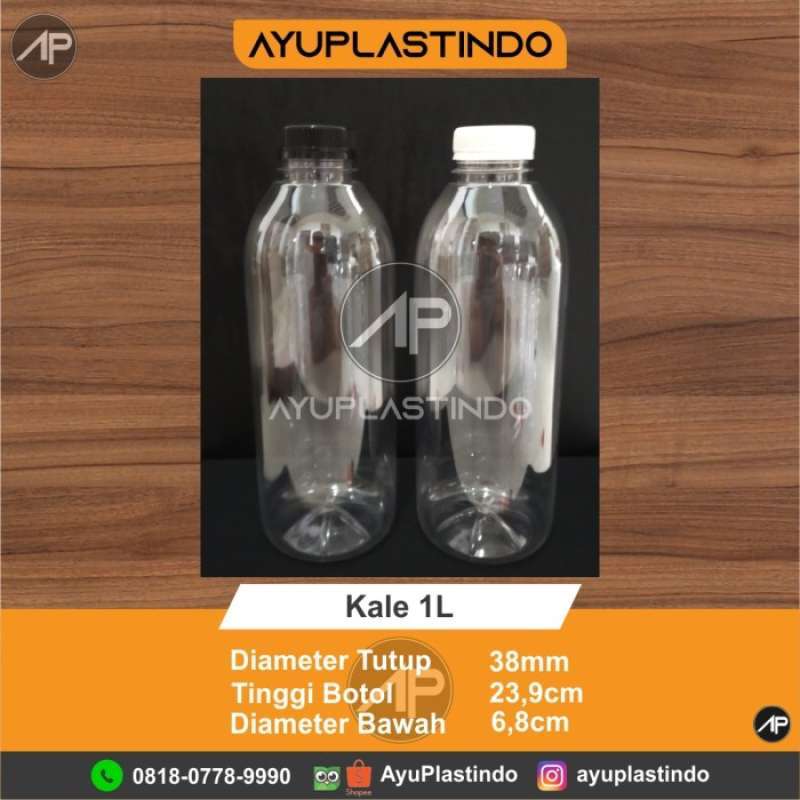 Promo Botol Kale 1 Liter/ Botol Plastik 1 Liter Diskon 24% Di Seller ...