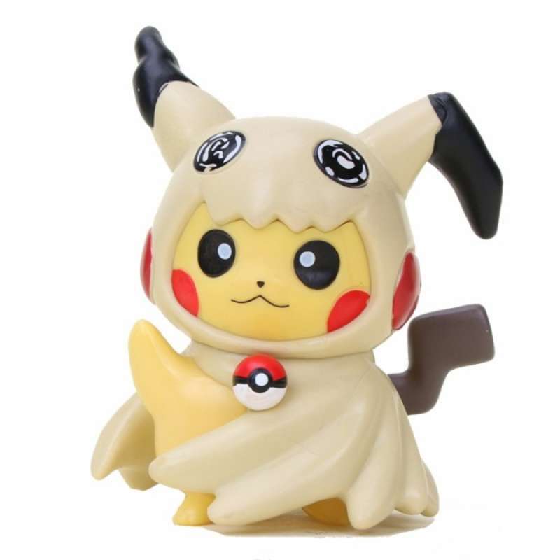 Promo Action figure pokemon pikachu cosplay mimikyu - mainan anak ...
