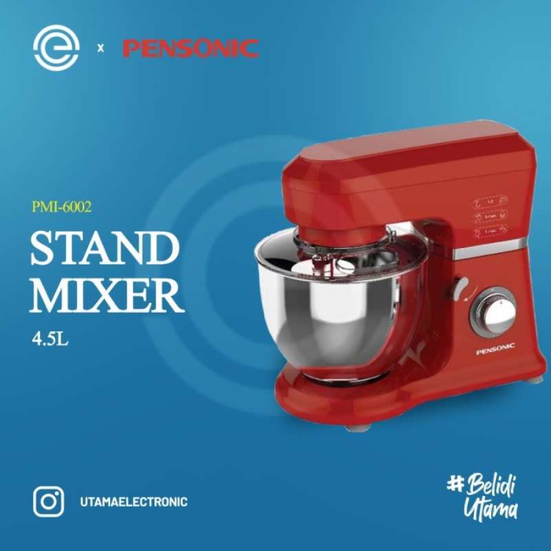 Promo Pensonic Standing Mixer Grande 4.5L Pmi-6002 Diskon - Putih ...