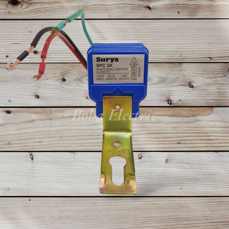 Jual Photocell 3A Surya/ Photo Controls/ Fotoswitch 3A Sensor Cahaya ...