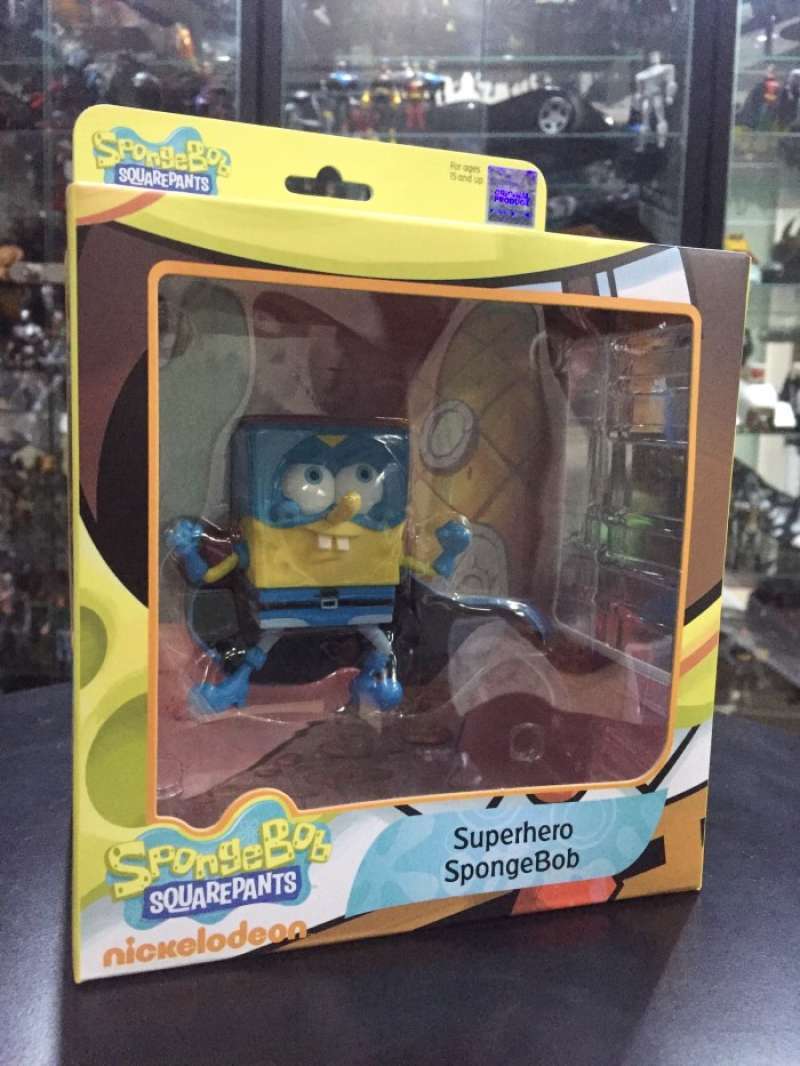 Promo Nickelodeon Spongebob Squarepants mini figure world hero Spongbob ...