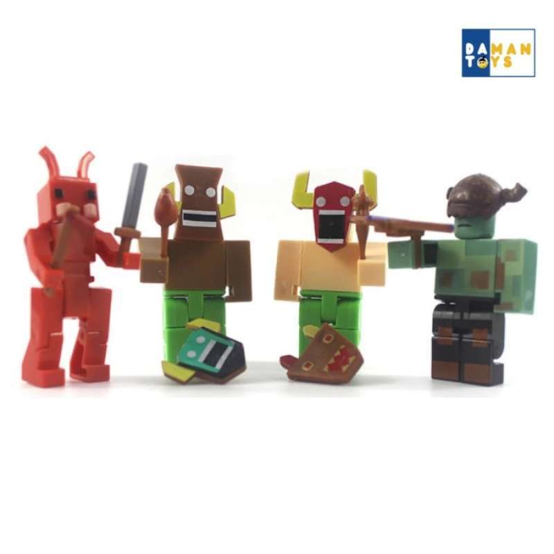 Promo Mount Of The Gods Booga Fire Ant Mainan Roblox Figure Set Figur ...