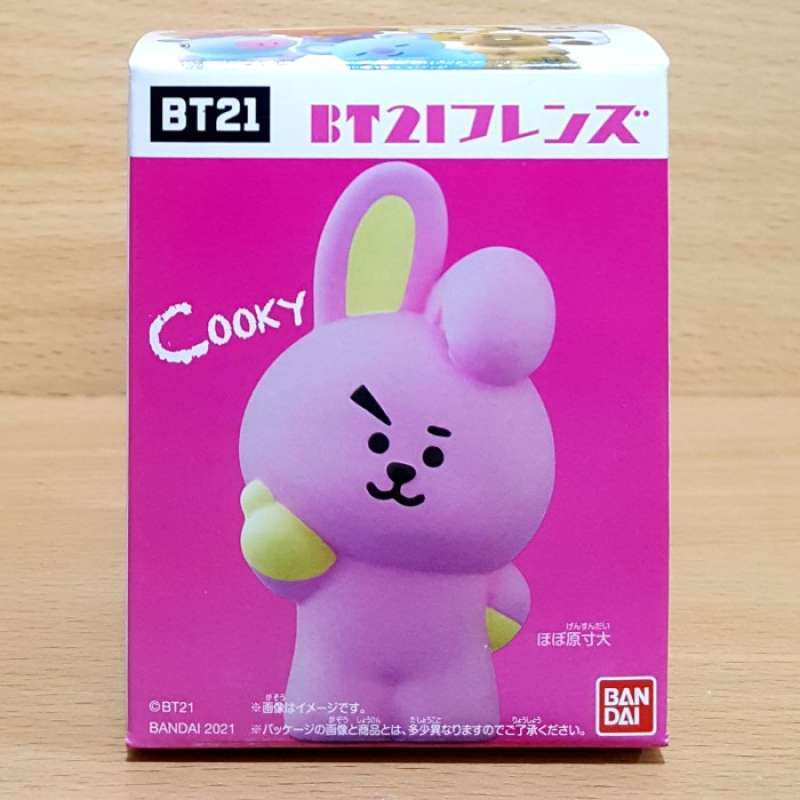 Promo BT21 Friends COOKY Softvinyl Palm Figure BTS x LINE FRIENDS ...