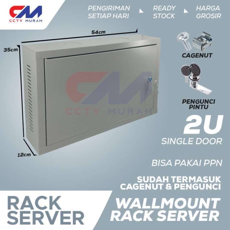 Promo Wallmount Rack Server 2u, Rak Server Single Door 2u Diskon 9% Di ...