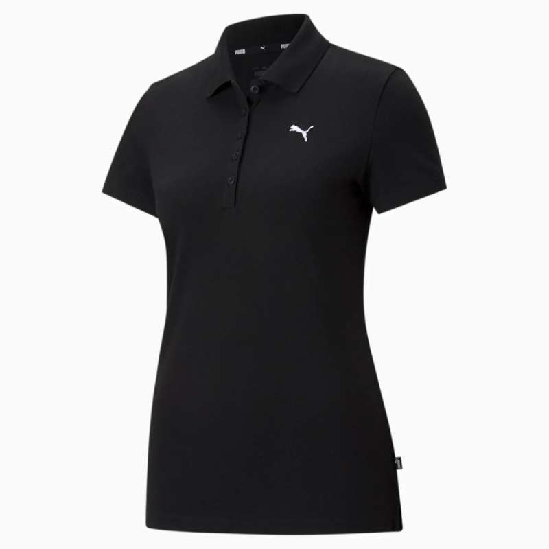 Promo Kaos Polo Wanita Puma Ess Polo Puma Black-cat 58677951/20222 - L ...