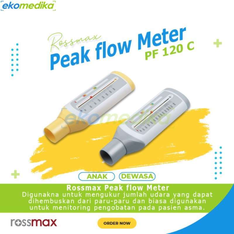 Promo Rossmax Peak flow Meter Alat Cek Asma / Respiratory Anak Dewasa ...