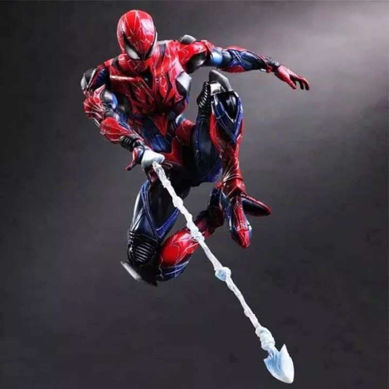 Promo Spiderman Action Figure 27cm Peter Collectible Model Play Arts 