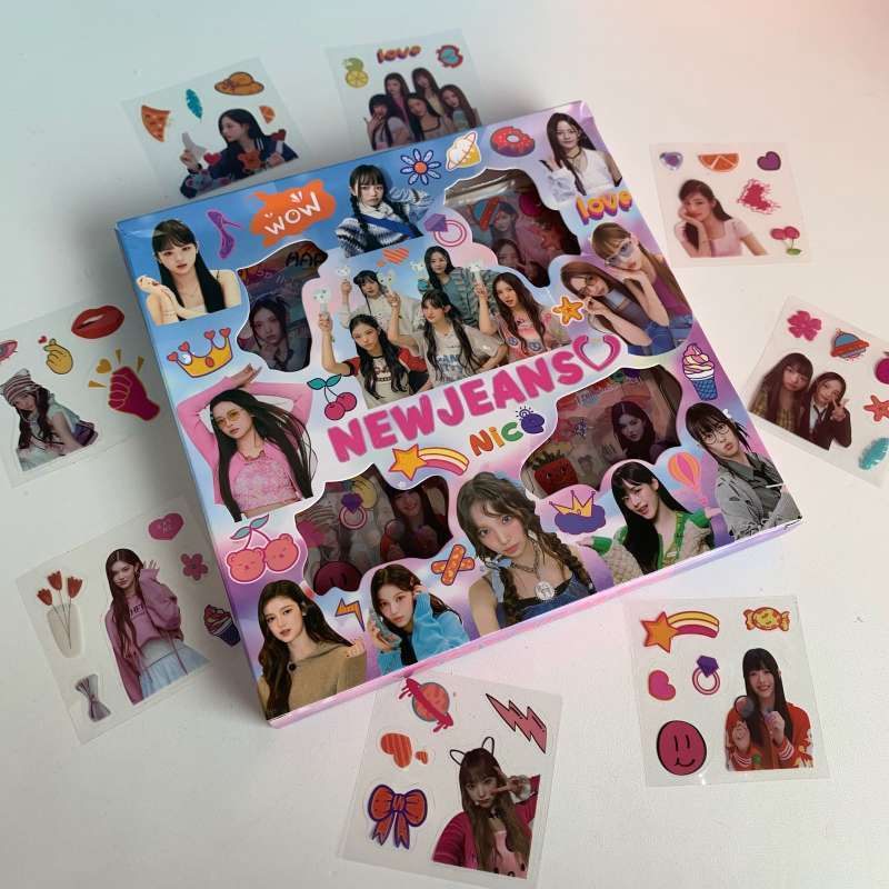 Jual Sticker Isi 100 Kpop Series Gambar Foto Idol Korea - Bts (blue) Di ...