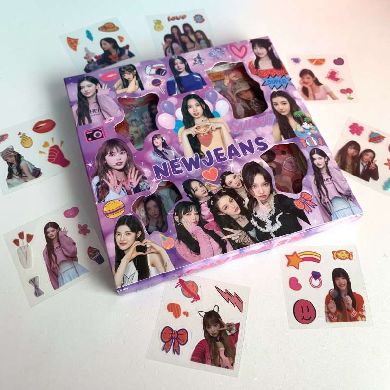 Jual Sticker Isi 100 Kpop Series Gambar Foto Idol Korea - Bts (blue) Di ...