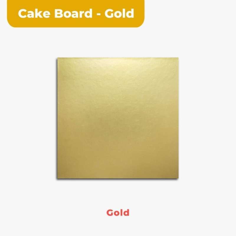 Promo Cake board/tatakan kue/ Alas Kue/Bottom Cake Gold 30 cm Diskon 9% ...