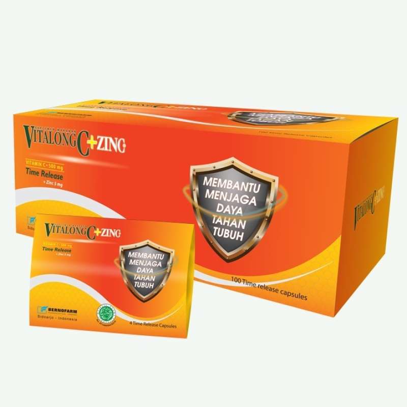 Promo Vitalong C + Zinc 1 Box Isi 100 Tab Untuk Daya Tahan Tubuh Diskon ...