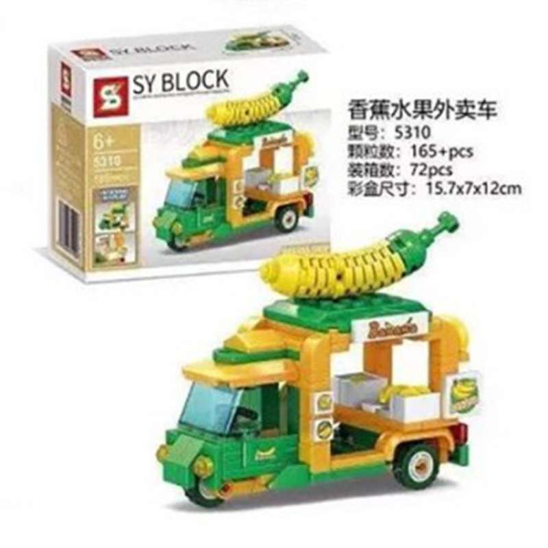 Promo SY 5307 - 5310 Blocks Shop Series | DIY Brick Block Mainan Balok ...