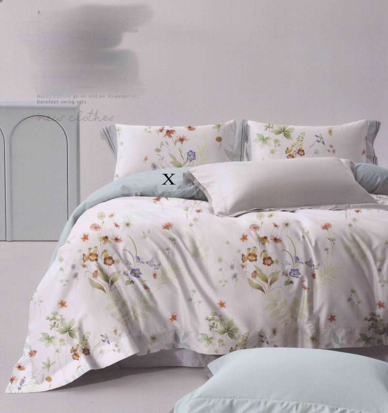 Promo Sprei Set Sutra Serat Bambu Pretty Petals / Mizuki Brown / Rush ...