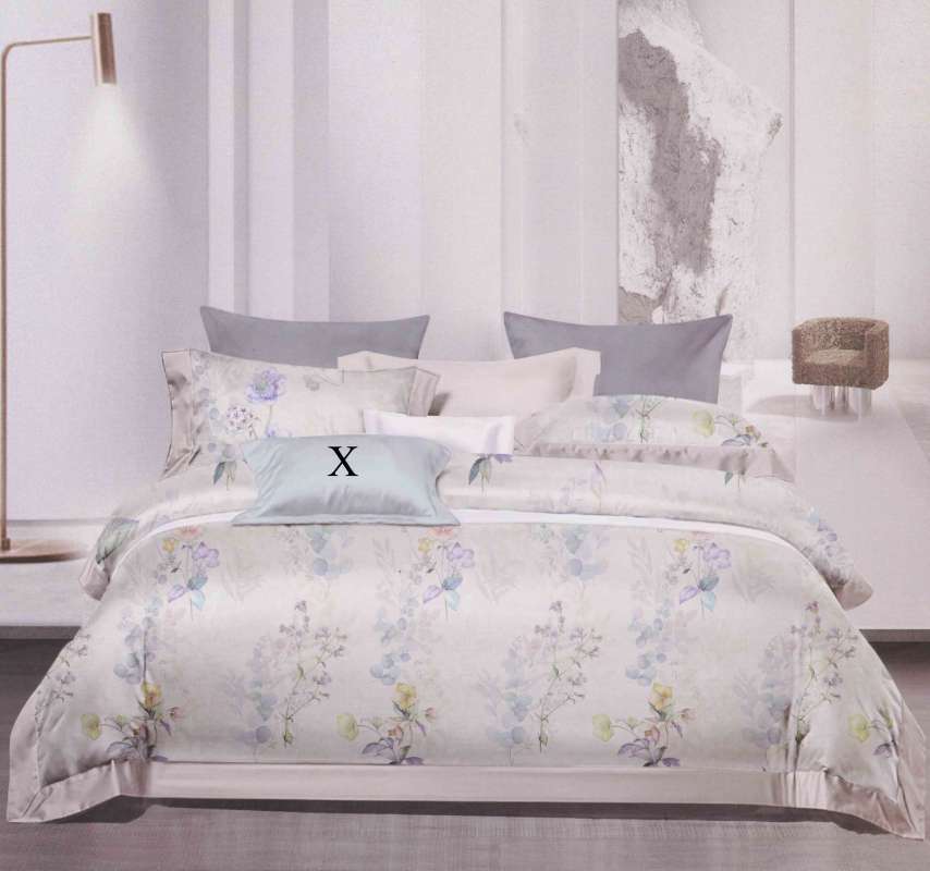 Promo Sprei Set Sutra Serat Bambu Pretty Petals / Mizuki Brown / Rush ...