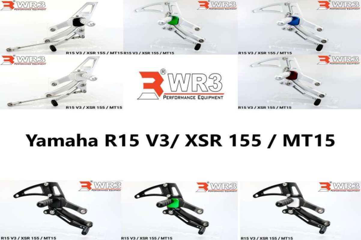 Promo Footstep Racing Wr3 V-series R15 V3 / Mt15 / Xsr 155 - Seaesaw ...