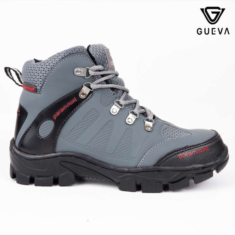 Promo Crewger 055 Sepatu Safety Boots Pria Ujung Besi Proyek Luar ...