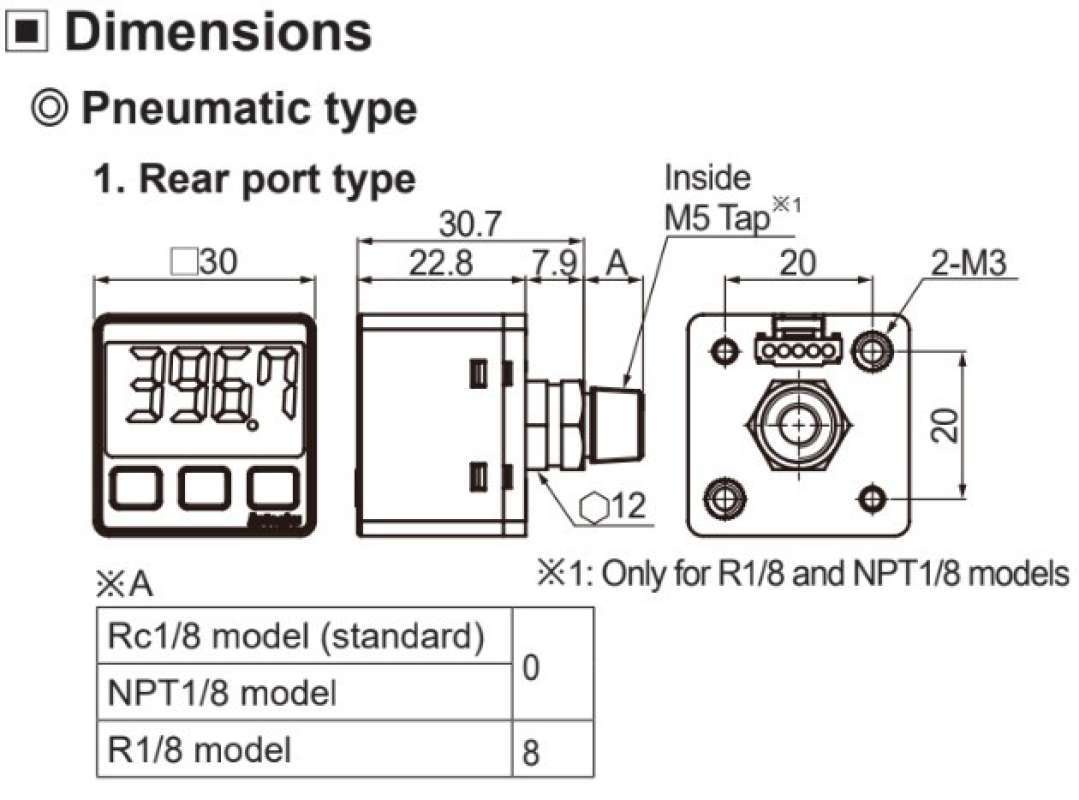 Promo Digital Pressure Switch Autonics Psan-v01ca-rc1/8 - Selera_kita ...
