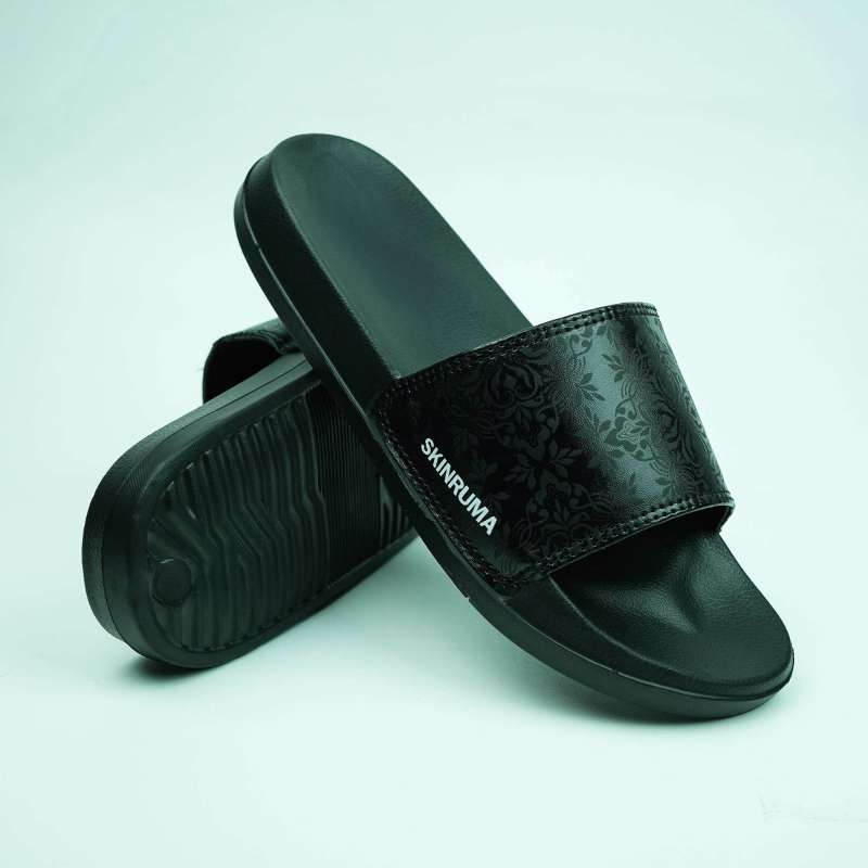 Jual Skinruma Sendal Selop Karet Distro Pria Wanita Motif Batik Kembang ...