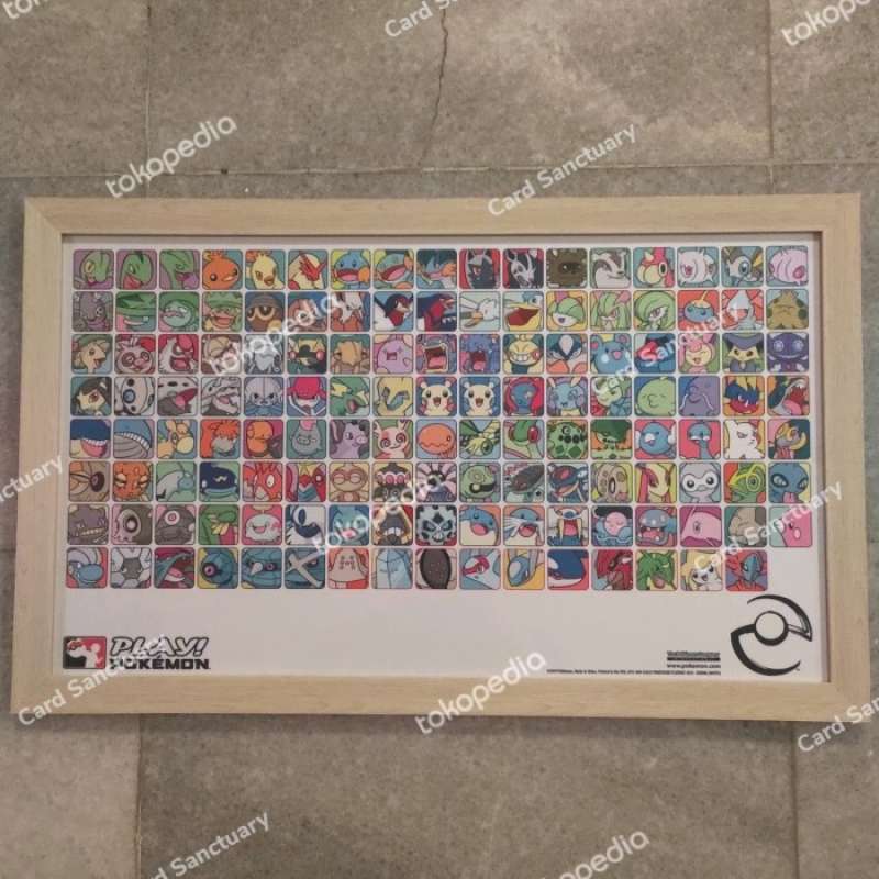 Promo Pokemon Professor Playmat - Hoenn Dex White - Tocko99 Diskon 50% ...