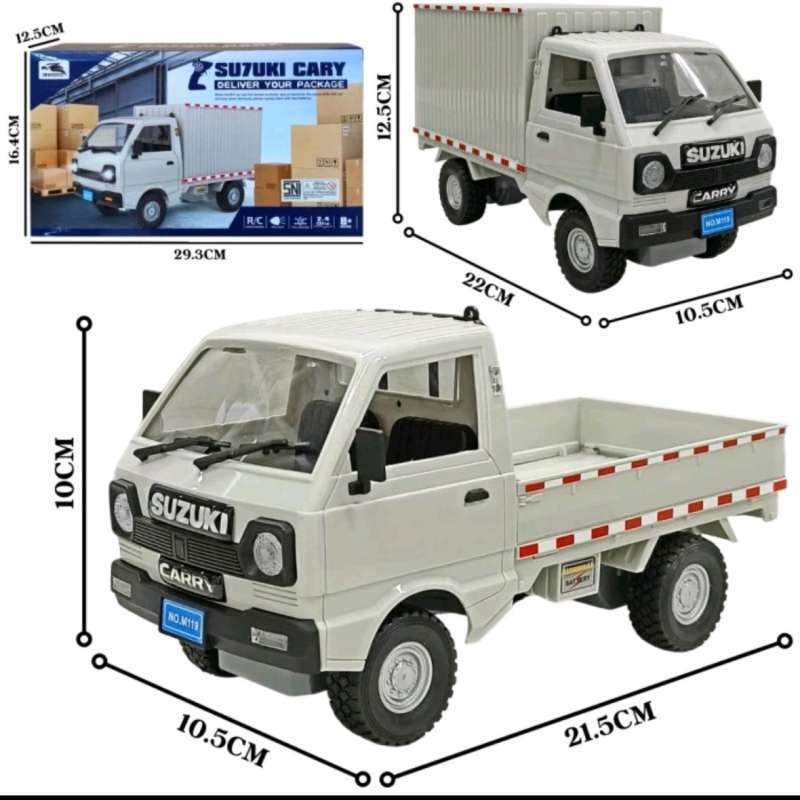 Jual Mainan Rc Carry Pick Up & Carry Box Cargo Truck / Remote Control ...
