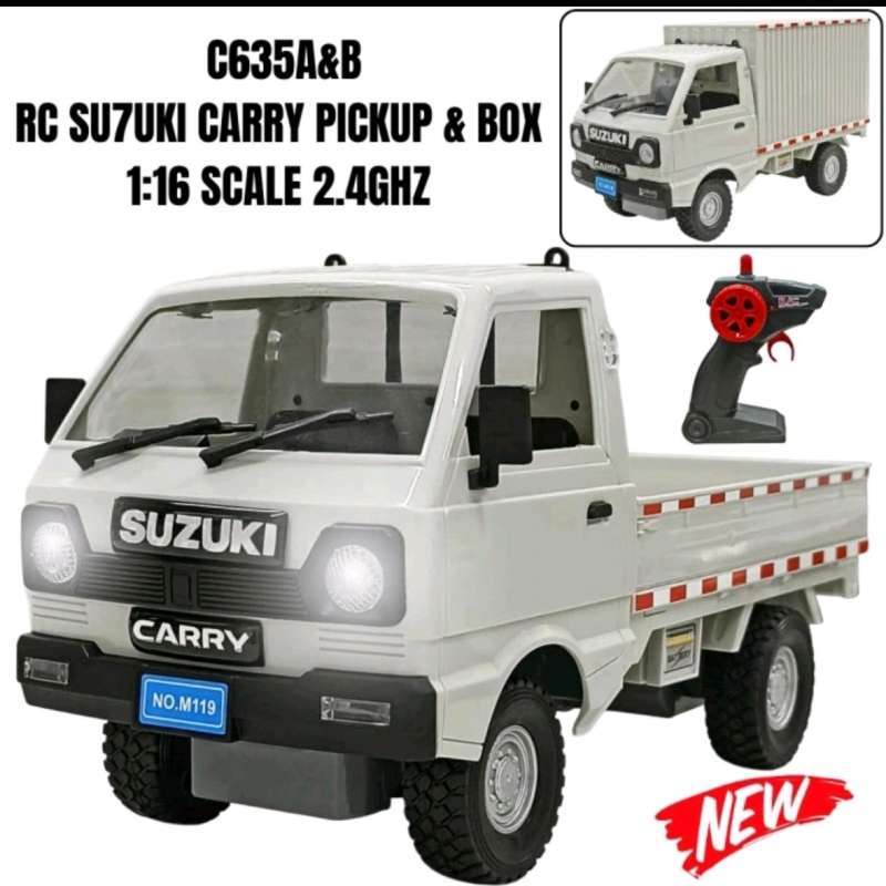 Jual Mainan Rc Carry Pick Up & Carry Box Cargo Truck / Remote Control ...