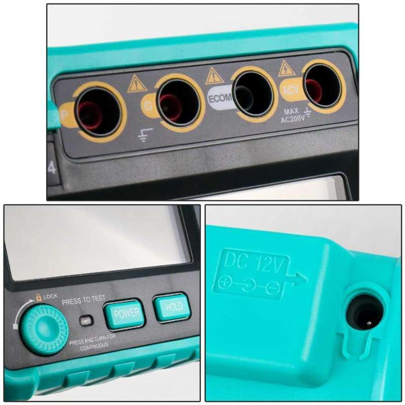 Jual Digital Earth Tester Grounding Multimeter Mh14 Alat Listrik Tester ...