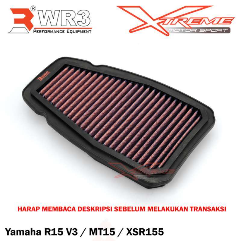 Promo Diskon Air Filter Udara Racing Wr3 V3 Mt15 Xsr155 Mt25 / Gsx 150 ...