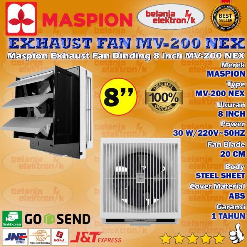 Jual Maspion Exhaust Fan Dinding Mv-200 Nex 8 Inch Di Seller Supermart ...