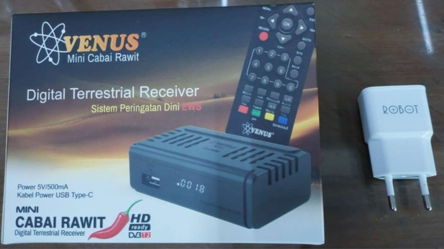 Promo Set Top Box Dvb-t2 Venus Dan Media Player - Garansi Resmi 1 Tahun ...