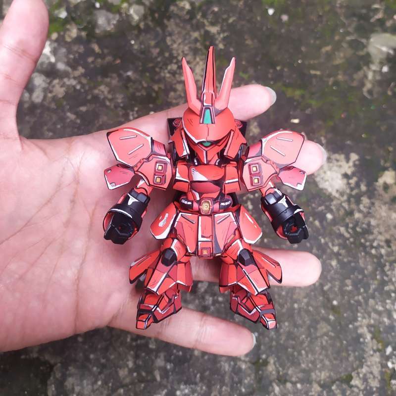 Jual Bandai Sd Ex Standard Sazabi Anime Ver. Custom Build Di Seller ...