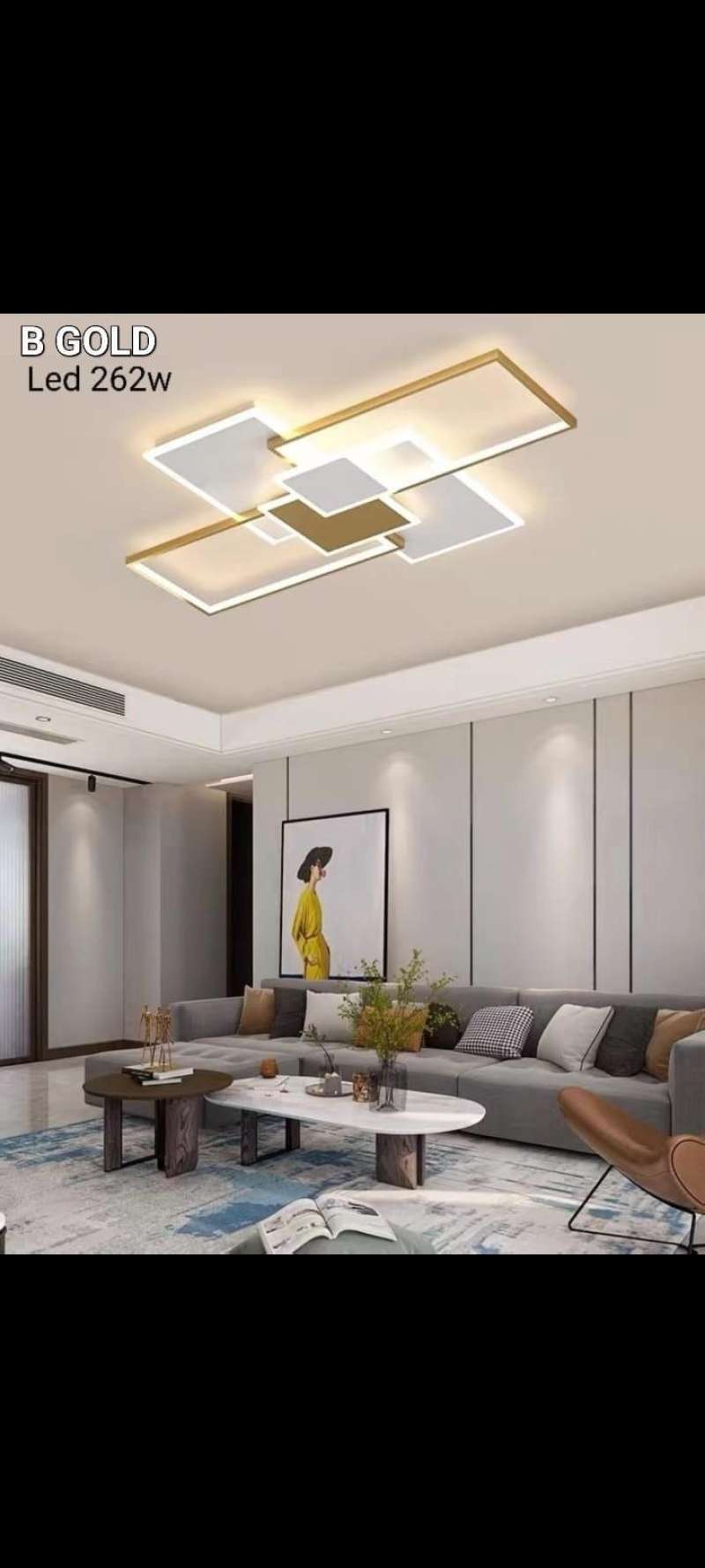 Jual Fl 1560 Lampu Plafon Minimalis Modern 2 Model Model Ring Ruang ...