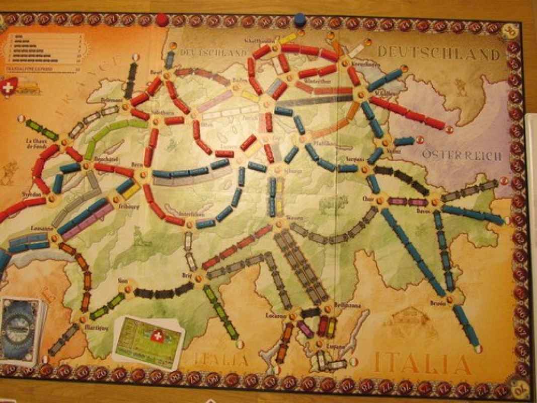 Promo Ticket To Ride India And Swiss Expansion Board Game Diskon 23% Di ...